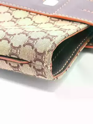 Celine Macadam Leather Shoulder Bag