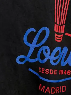 Loewe Graphic Print T-shirt - Black