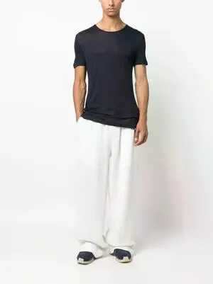 Orlebar Brown Ob-t Cotton-cashmere T-shirt - Blue