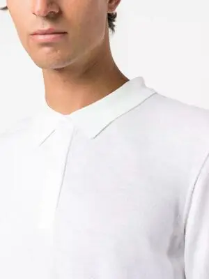 Orlebar Brown Ebro Knitted Wool Polo Shirt