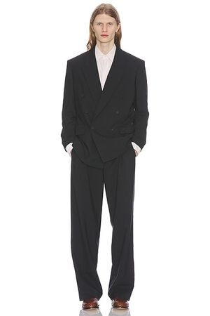 THE ROW Thom Pant - Black