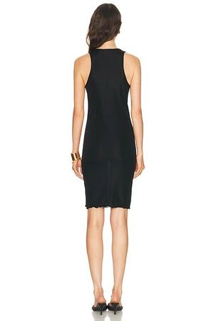 Saint Laurent Sleeveless V-neck Mini Dress