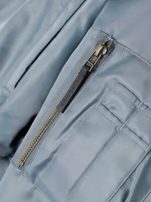 ANINE BING Leon Padded Shell Bomber Jacket