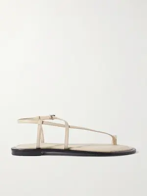 A.emery Reef Leather Sandals - Neutrals