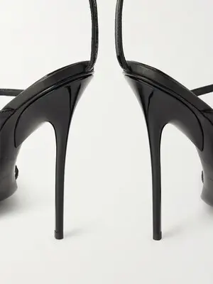Alaïa Patent-leather Strappy Sandals