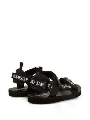 Versace Logo Print Sandals