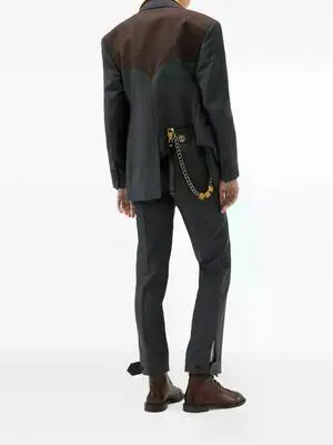 Versace Wool-mohair Formal Trousers