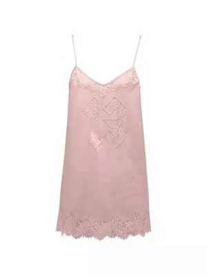 PUMA Lace-trimmed Nightdress - Pink