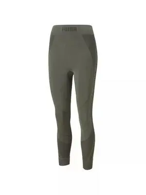 PUMA Logo-waist Leggings - Green