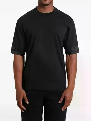 PUMA Sleeve-detail T-shirt - Black