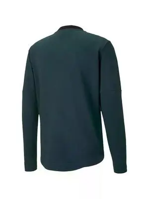 PUMA Figc Italian Football Federation Full-zip Sweatshirt - Green