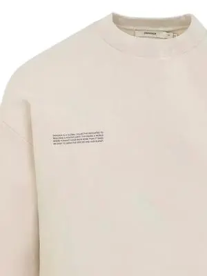 PANGAIA Slogan-print Sweatshirt - Neutrals