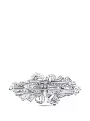 LB EXCLUSIVE Diamond Brooch In Platinum