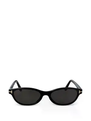 TOM FORD Oval-frame Sunglasses - Black
