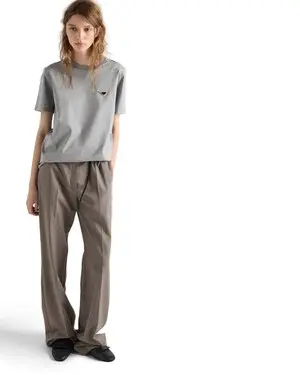 Prada Jersey T-shirt - Grey