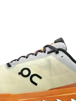 On Logo Perforated Detail Sneakers - Neutrals