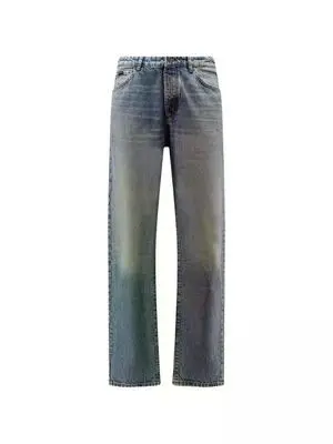 BOSS Faded Straight Leg Jeans