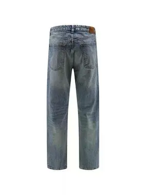 BOSS Faded Straight Leg Jeans