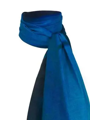 Akris Colourblock Fringed Scarf