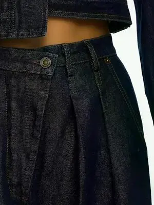 Significant Other Micah Pleated Wide-leg Jeans