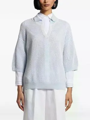 Peserico V Neck Sweaters For Women