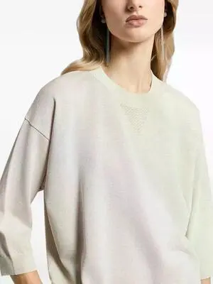 Peserico Fine-knit Crew-neck Sweater
