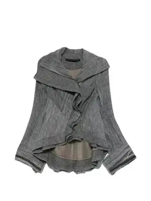 YEHUAFAN Ruffled Jacket