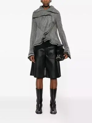 YEHUAFAN Ruffled Jacket
