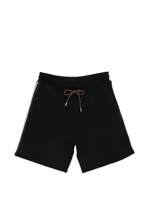 Moncler Drawstring Side Stripe Shorts
