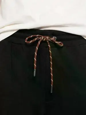 Moncler Drawstring Side Stripe Shorts