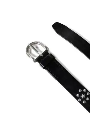 Our Legacy Star Studded Leather Belt