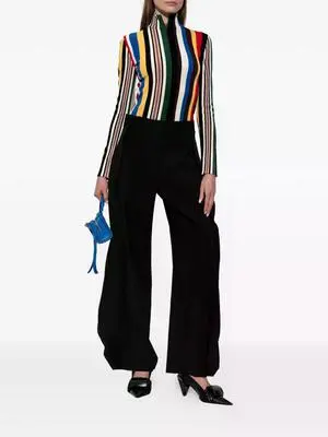 Loewe Pleated Trousers - Black