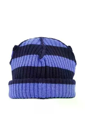 CHARLES JEFFREY Chunky Ears Beanie Hat - Blue