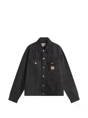 Carhartt Work In Progress Buttoned Denim Jacket - Black
