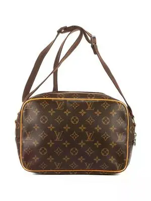 LOUIS VUITTON Monogram Reporter Pm Shoulder Bag - Brown