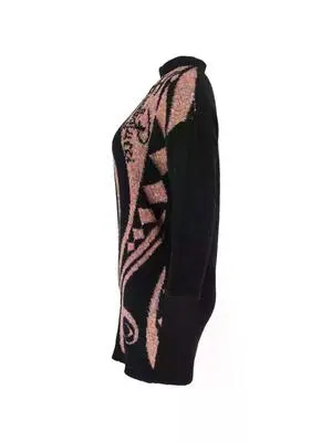 Emilio Pucci Geometric Pattern Sweater Dress