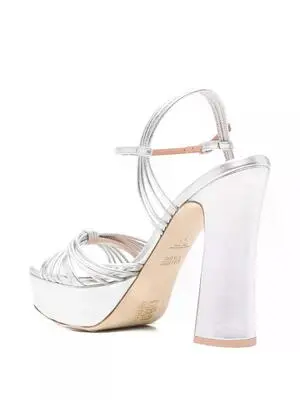 MALONE SOULIERS Strappy Platform Sandals With Knot Detailing
