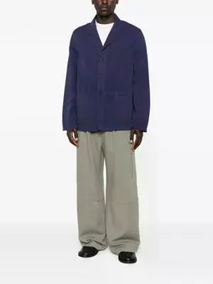 Studio Nicholson Single-breasted Jacket With Patch Pockets