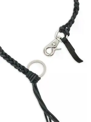 Our Legacy Ladon Braided Leather Key Chain