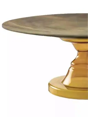 KNINDUSTRIE Rubin Acacia-wood Cake Stand - Brown