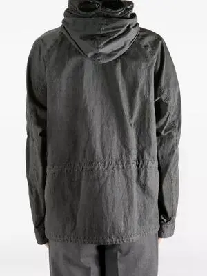 C.P. COMPANY Hooded Button Jacket