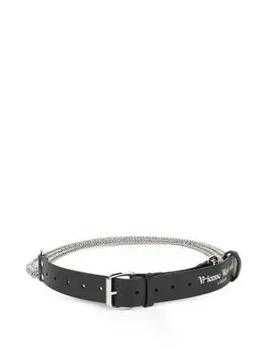 VIVIENNE WESTWOOD Dog Collar With Buckle Detail - Silver