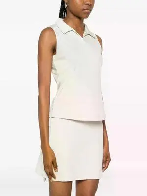 J. Lindeberg Leah Sleeveless Polo Top