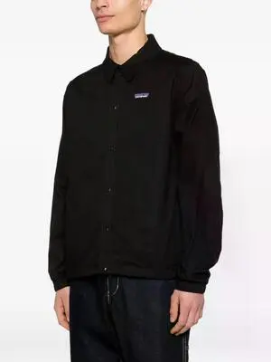 Patagonia Logo-patch Overshirt - Black