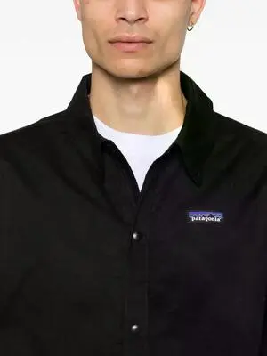 Patagonia Logo-patch Overshirt - Black