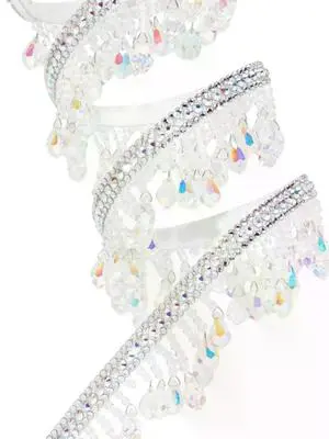 Rene Caovilla Crystal Embellished Strass Sandals