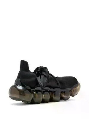 GROUNDS Bow Bubble Sneakers - Black
