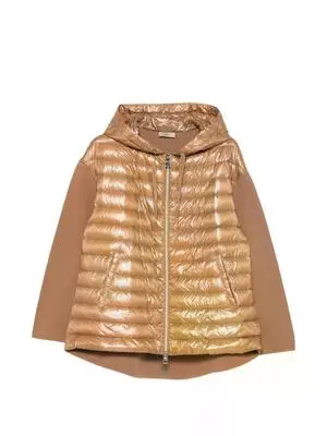 Herno Hooded Padded Jacket - Neutrals