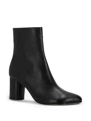 NICCOLO PASQUALETTI Obliqua Leather Ankle Boots