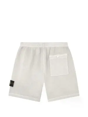 Stone Island Elasticated Badge Shorts